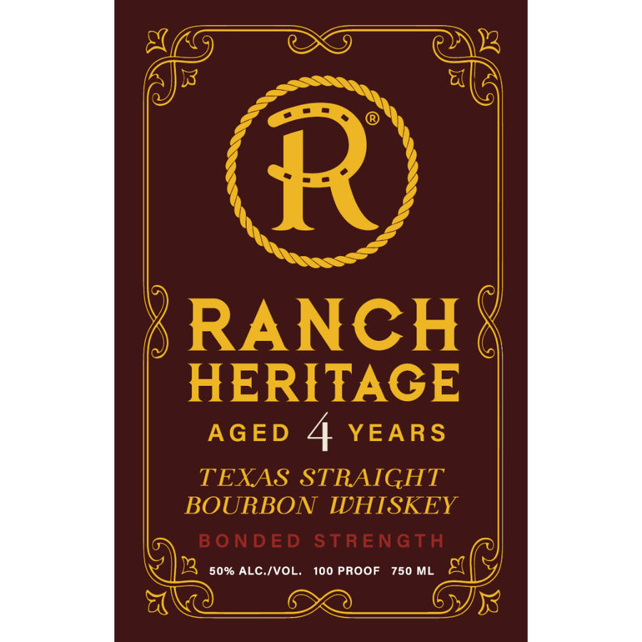 Ranch Heritage Bonded Strength Texas Straight Bourbon – Liquor Royale