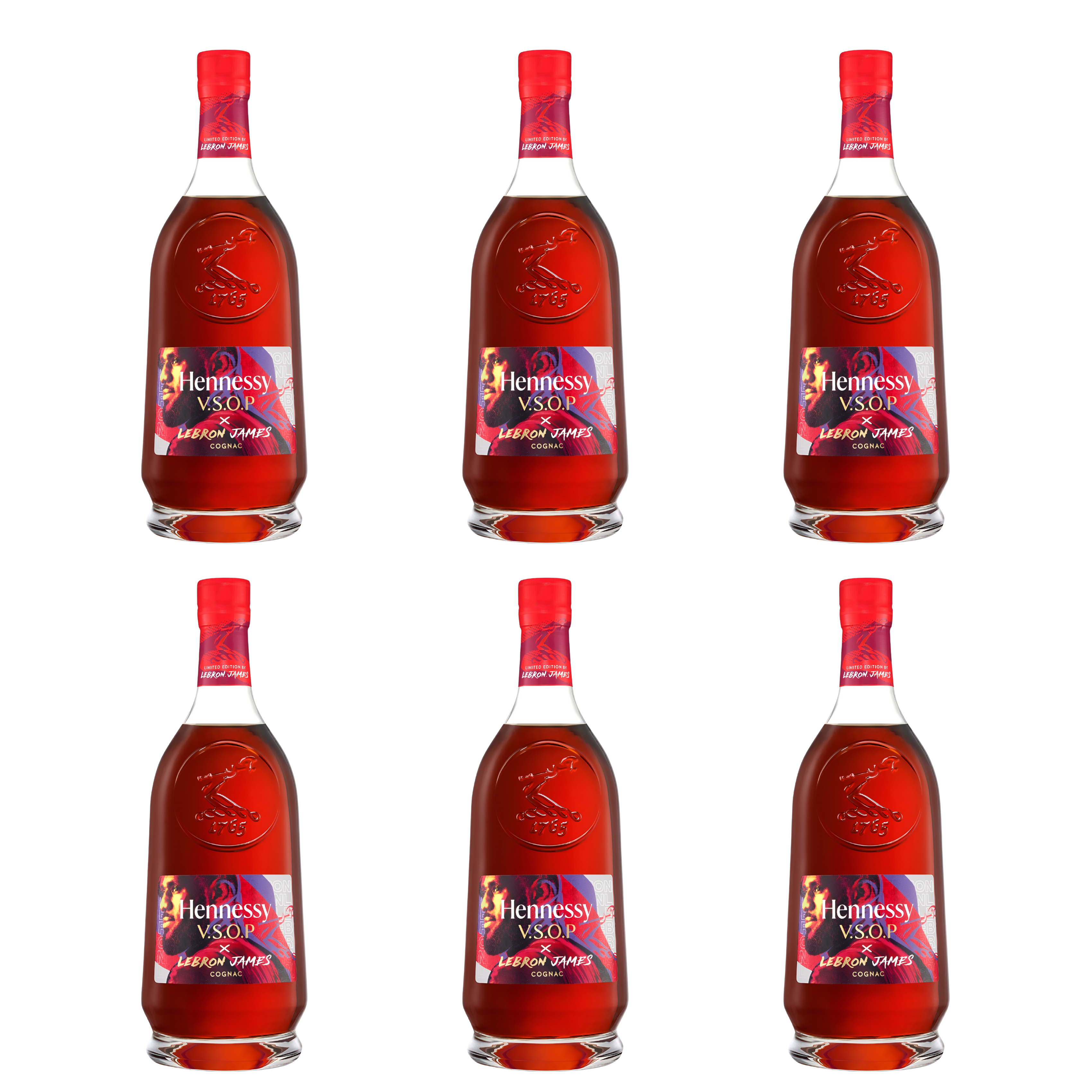 Hennessy V.S.O.P × LeBron James Limited Edition – 6 Pack Bundle ...